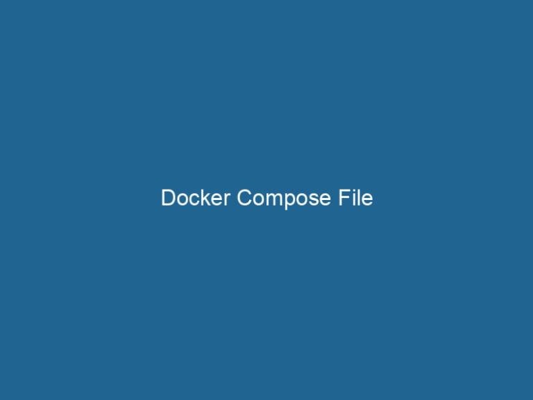 Docker Compose File Dockerpros 2218