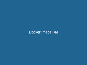 Docker Image RM | Dockerpros