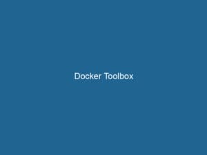 Docker Toolbox | Dockerpros
