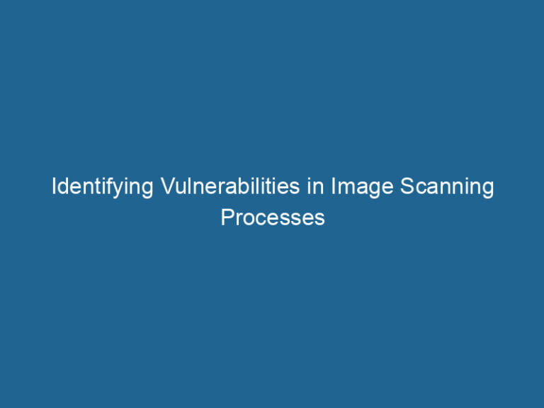 Identifying Vulnerabilities In Image Scanning Processes Dockerpros 8991